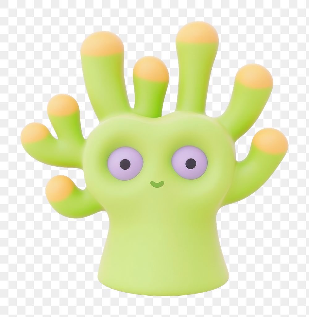 PNG Coral character cartoon green. | Free PNG - rawpixel