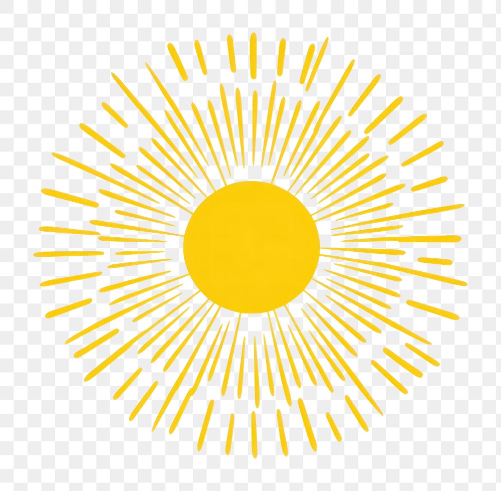 PNG Sun ray icon yellow | Free PNG - rawpixel