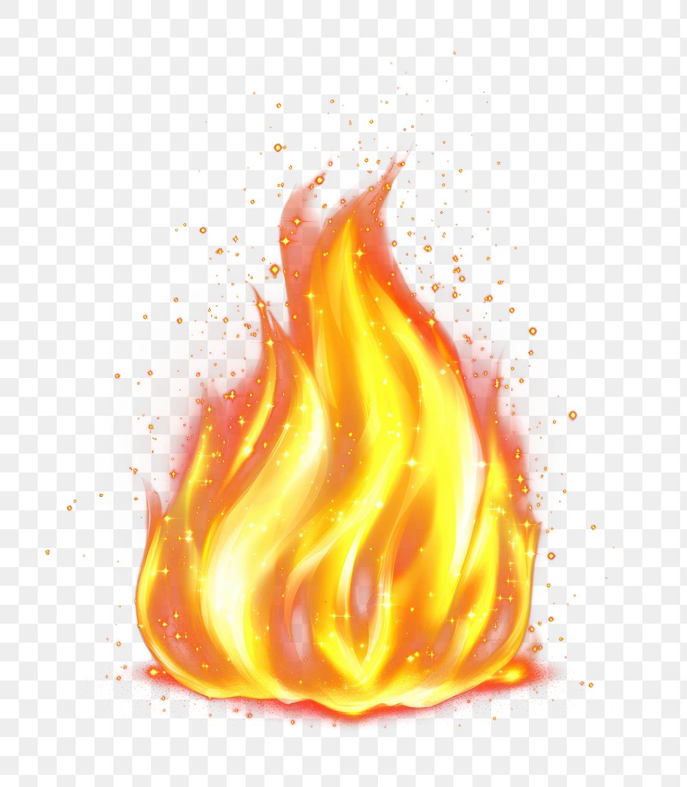PNG Big fire element background | Free PNG - rawpixel