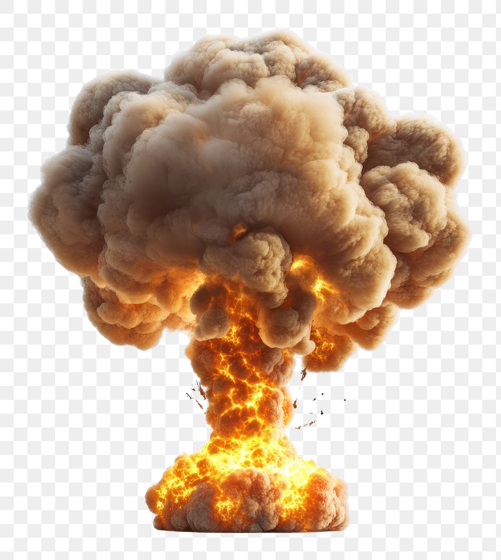 PNG Nuclear explosion dramatic cloud | Free PNG - rawpixel