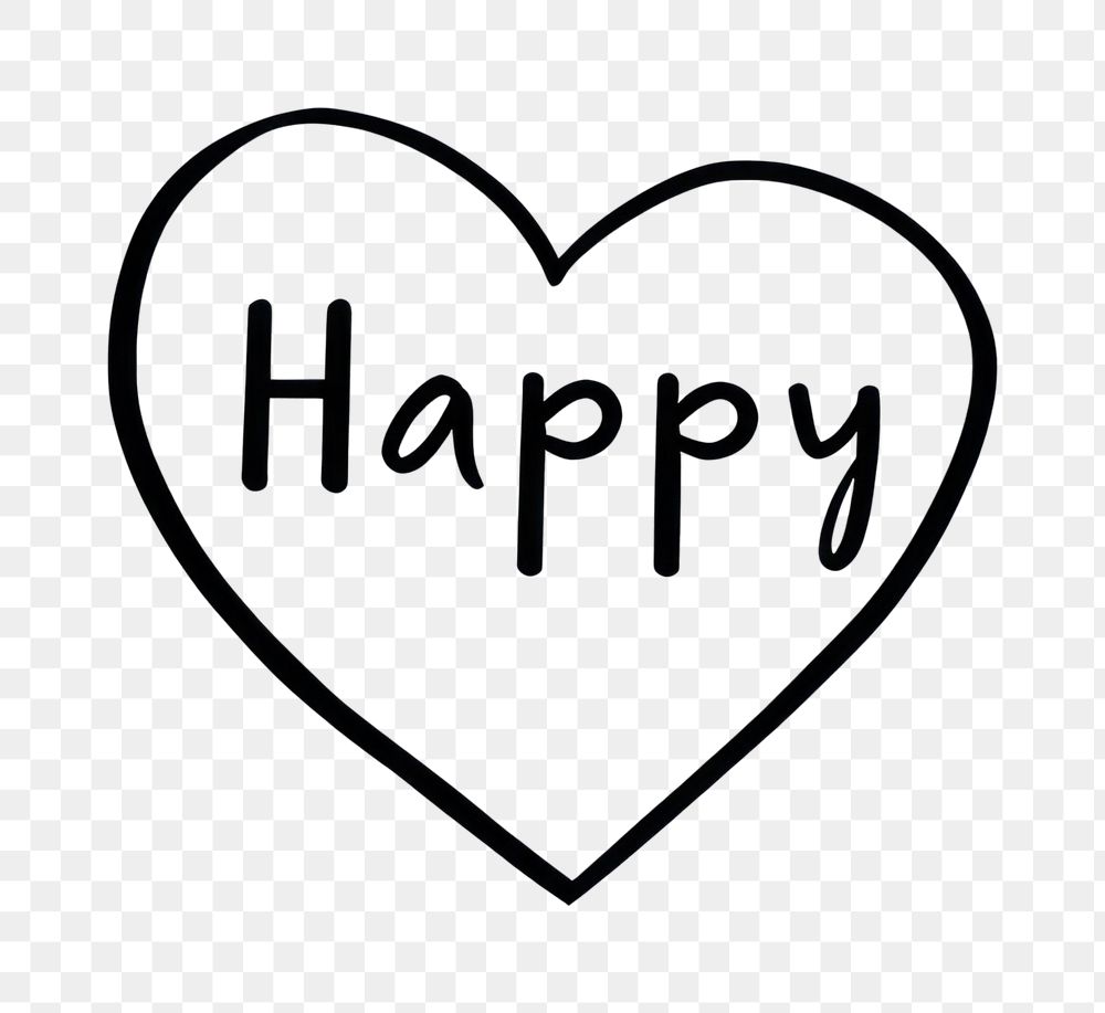 PNG Heart simple happy shape | Free PNG - rawpixel