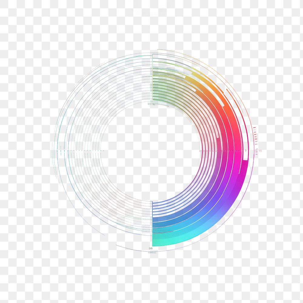 PNG Simple pie chart visualization | Free PNG - rawpixel