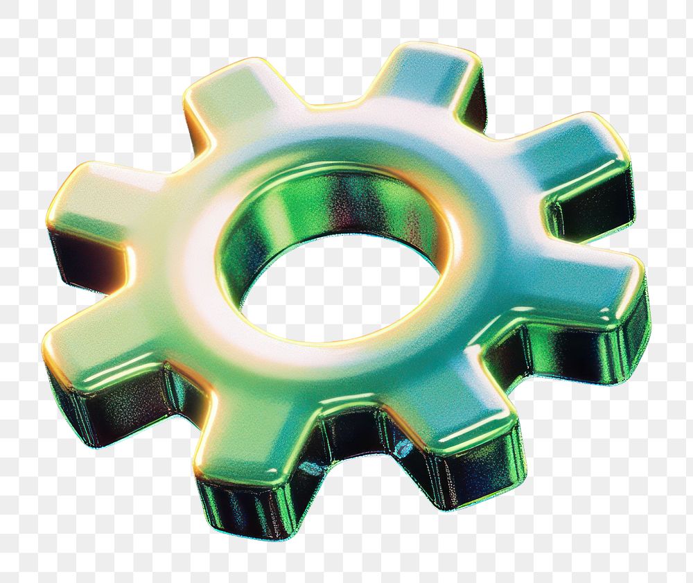 PNG Chubby cog shape icon | Free PNG - rawpixel
