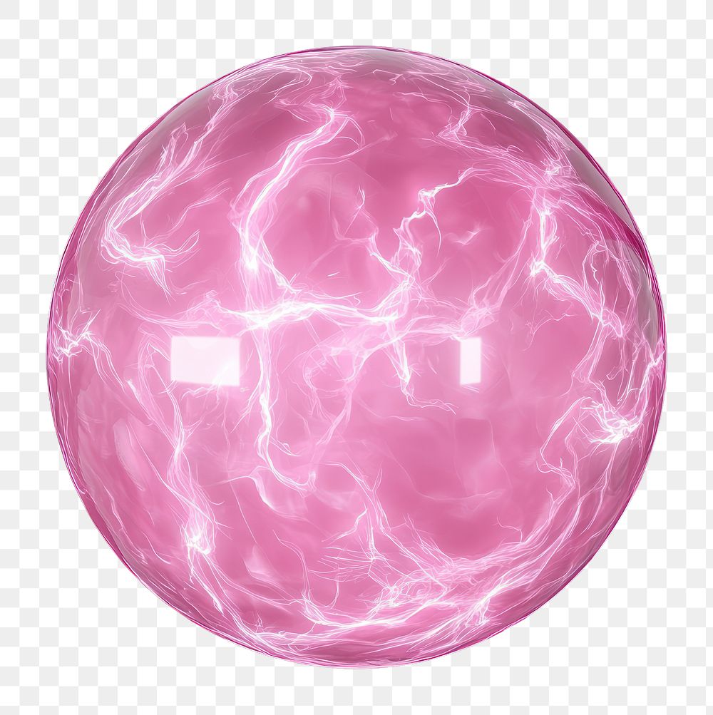 PNG Pink plasma ball glowing | Free PNG - rawpixel