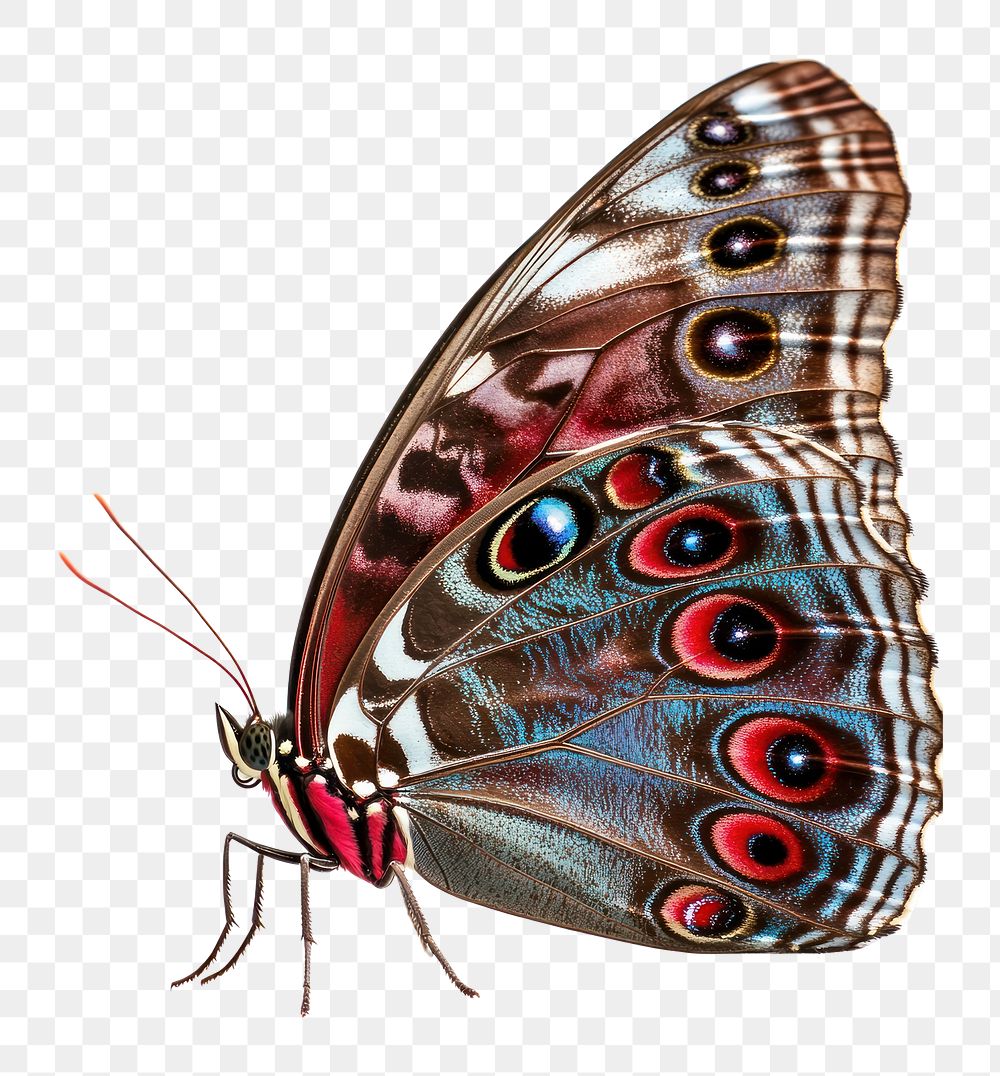 PNG Menelaus blue morpho butterfly | Free PNG - rawpixel