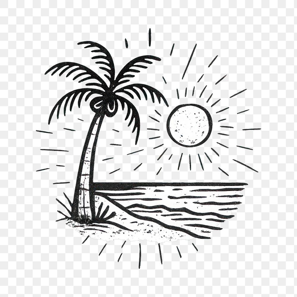 Beach Etching Vintage Images | Free Photos, PNG Stickers, Wallpapers ...