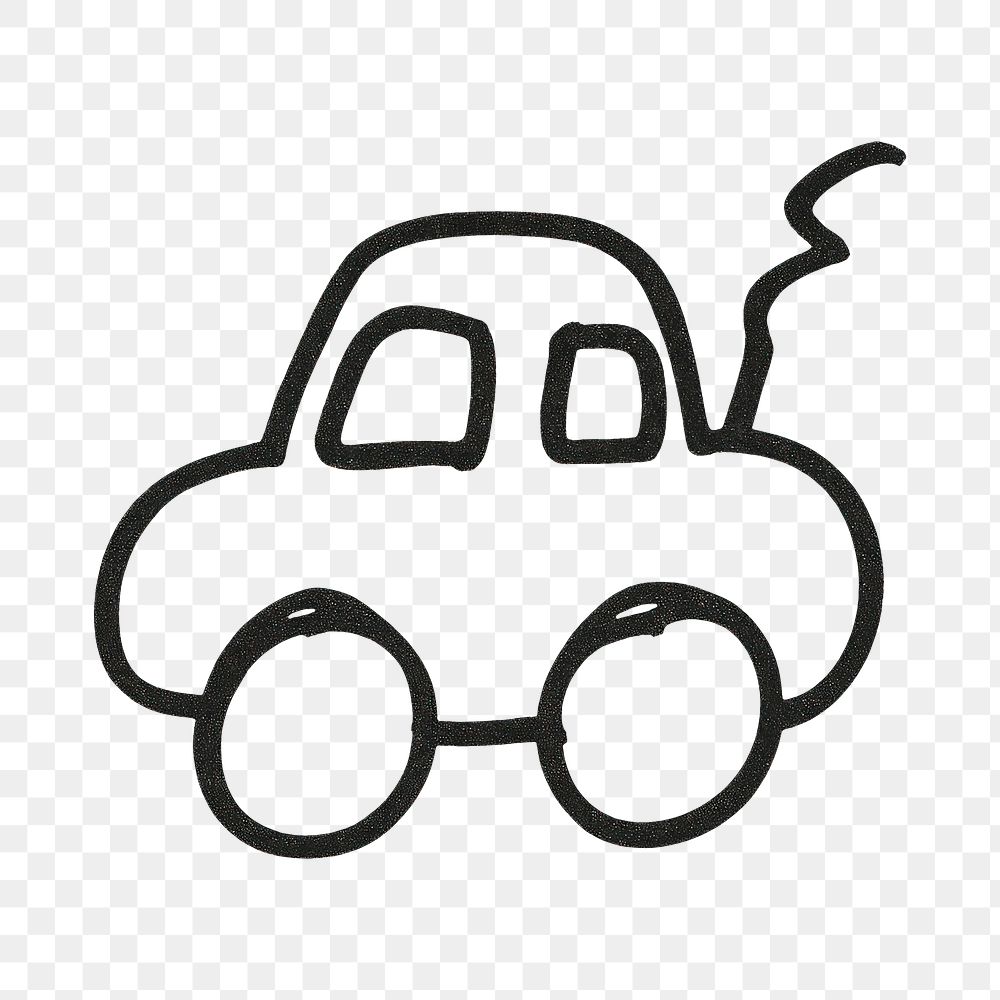 Car PNG Line Art Black Images | Free Photos, PNG Stickers, Wallpapers ...