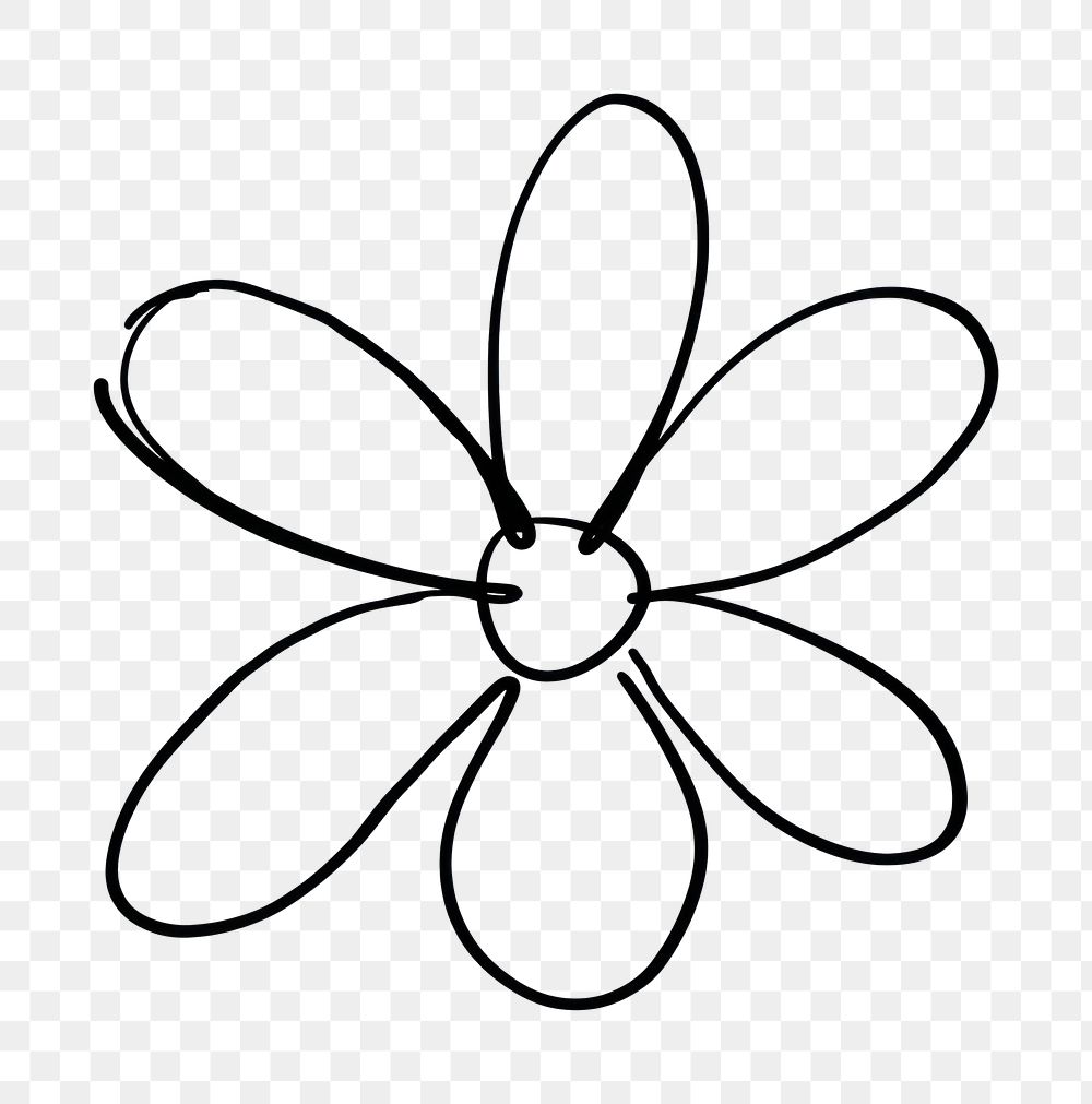 Arts+and+flowers+cartoon Transparent Black Images | Free Photos, PNG ...