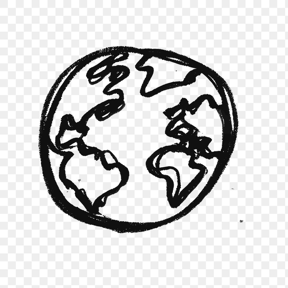 Map+of+the+world+black+and+white PNG Images | Free Photos, PNG Stickers ...