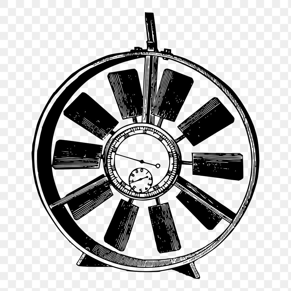 Anemometer png sticker, measuring device | Free PNG - rawpixel