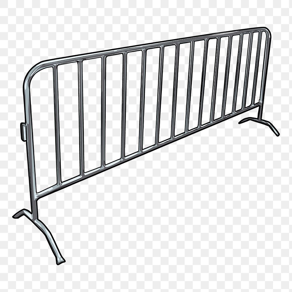Barrier png sticker illustration, transparent | Free PNG - rawpixel