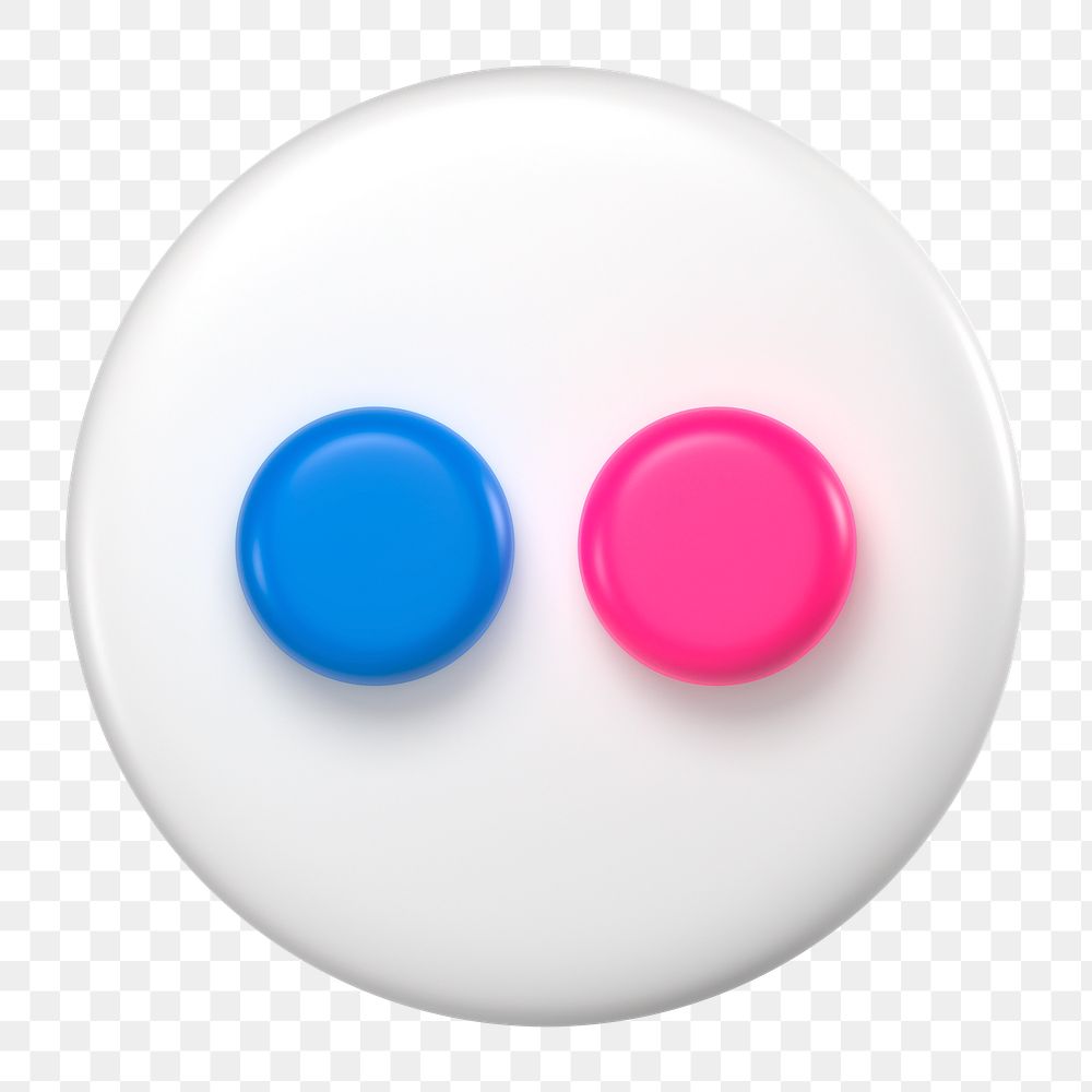 Flickr icon for social media | Free Icons - rawpixel