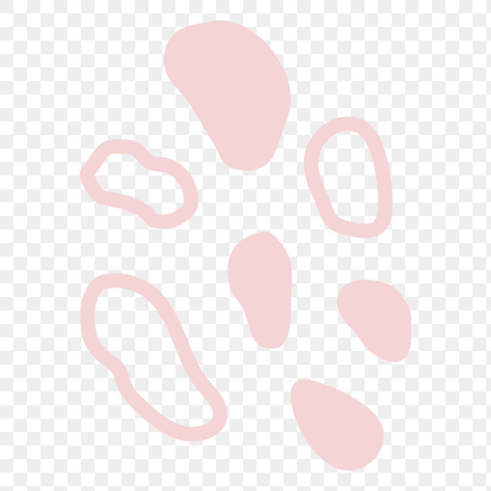 Pink abstract shapes png sticker, | Premium PNG - rawpixel
