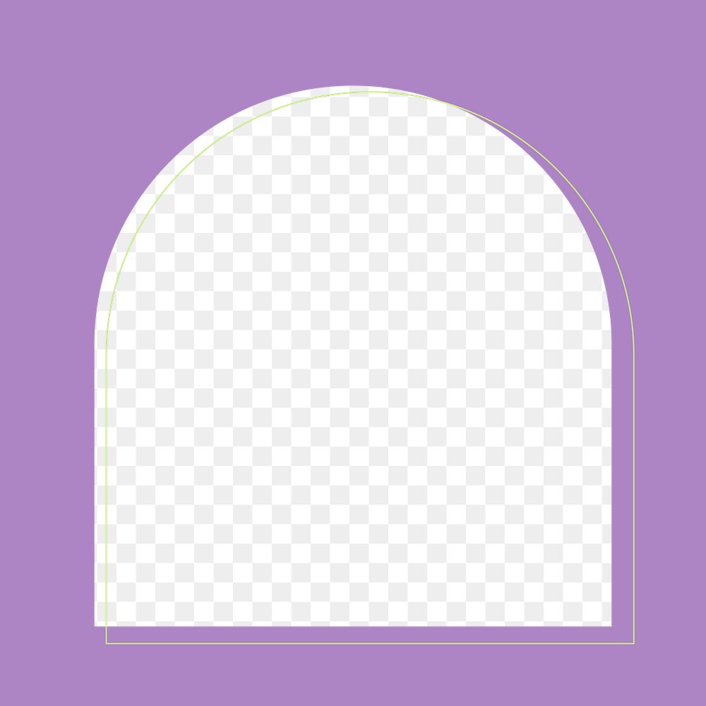 Purple arch png frame, aesthetic | Premium PNG - rawpixel