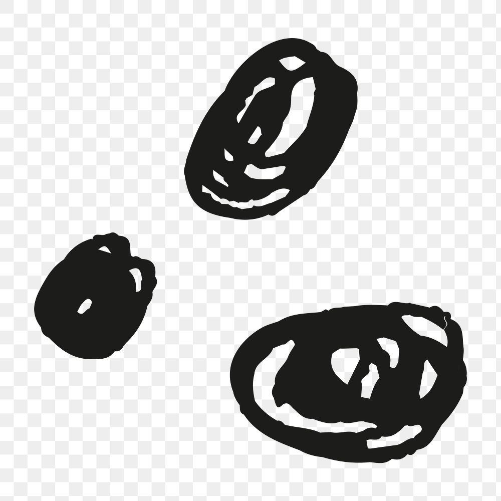 Png black scribble sticker, transparent | Premium PNG - rawpixel