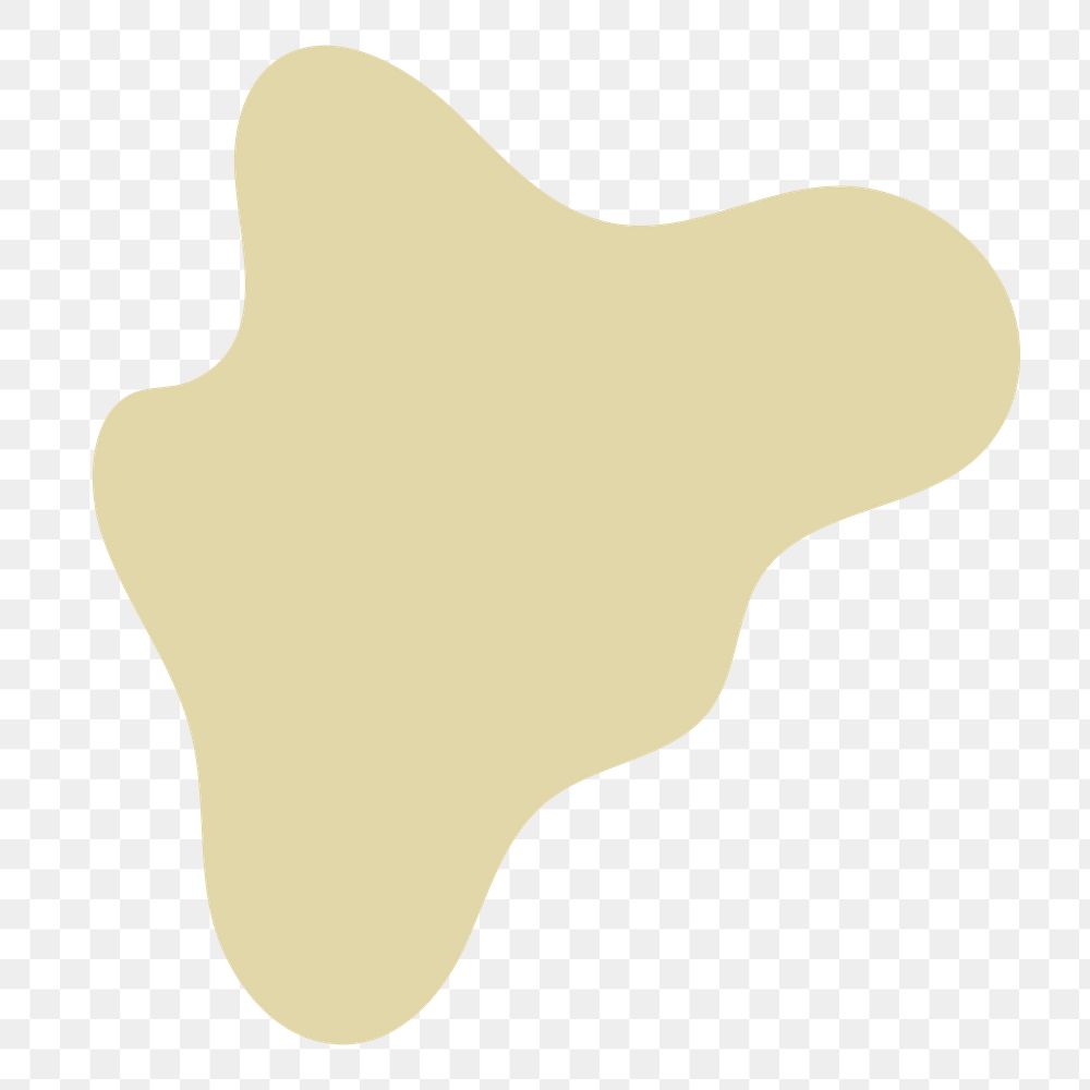 Organic shape png sticker, transparent | Premium PNG - rawpixel
