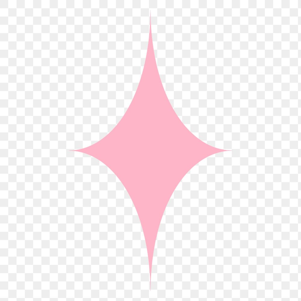 Sparkle star png sticker, transparent | Premium PNG - rawpixel