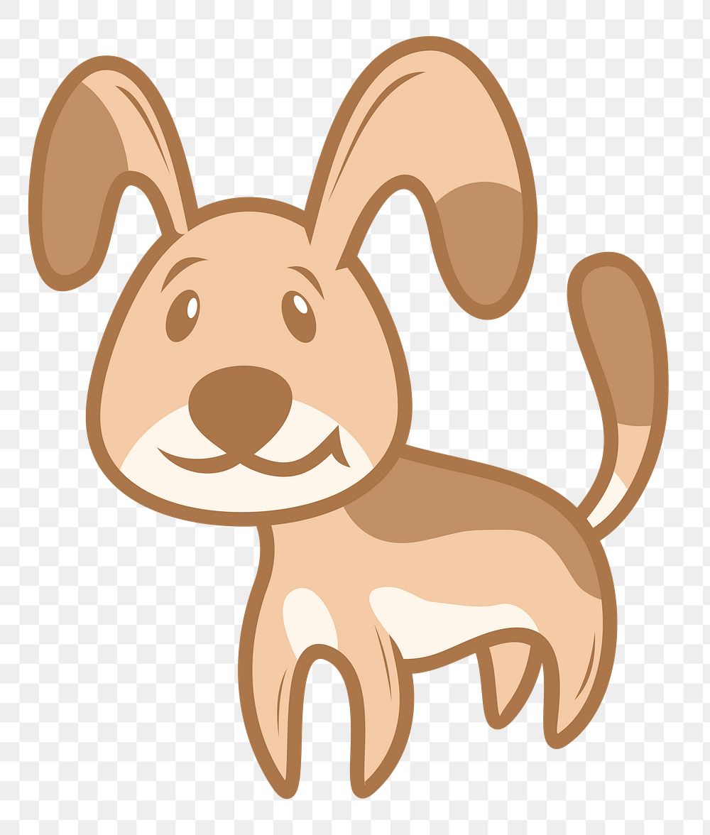Dog png illustration, transparent background. | Free PNG - rawpixel