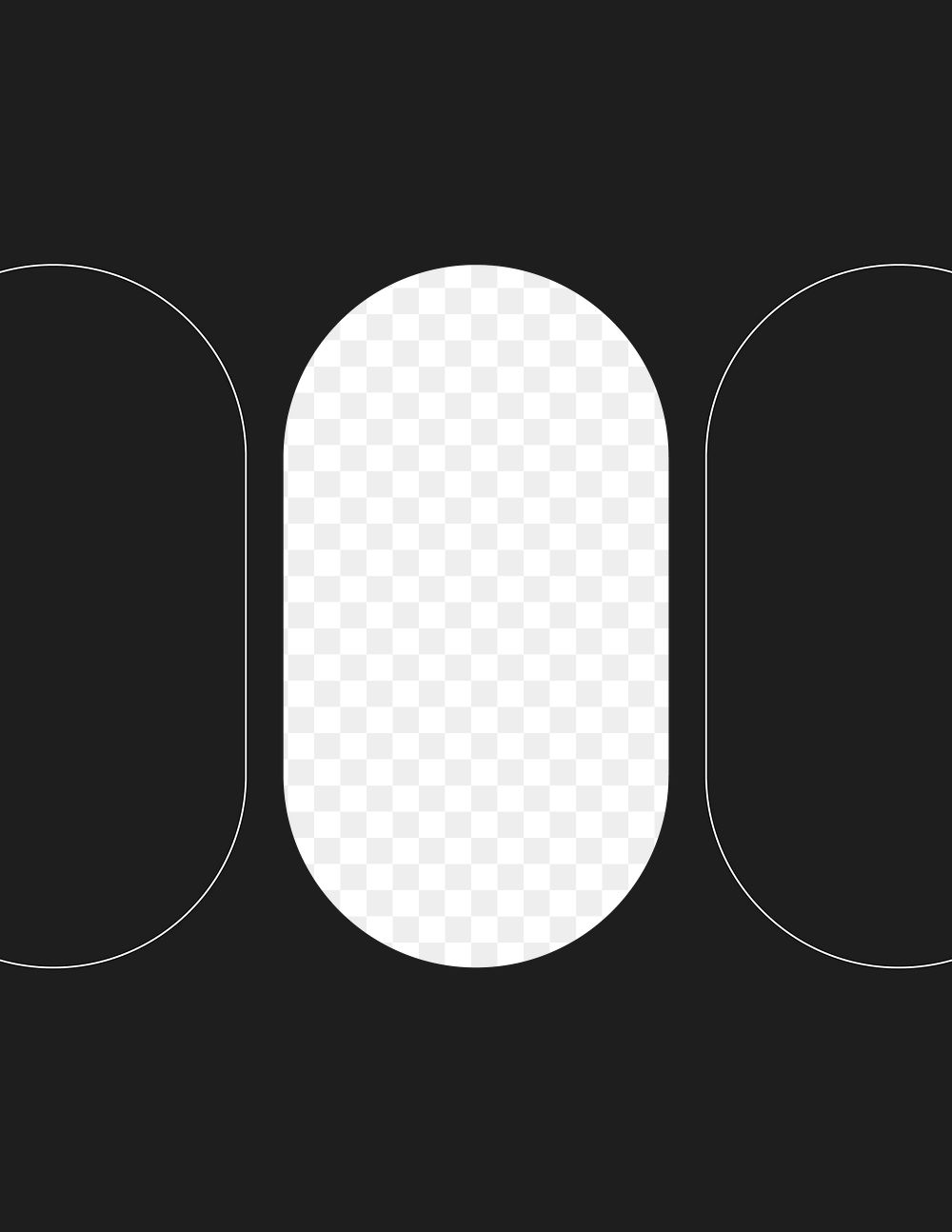 Oval frame png transparent background, | Premium PNG - rawpixel