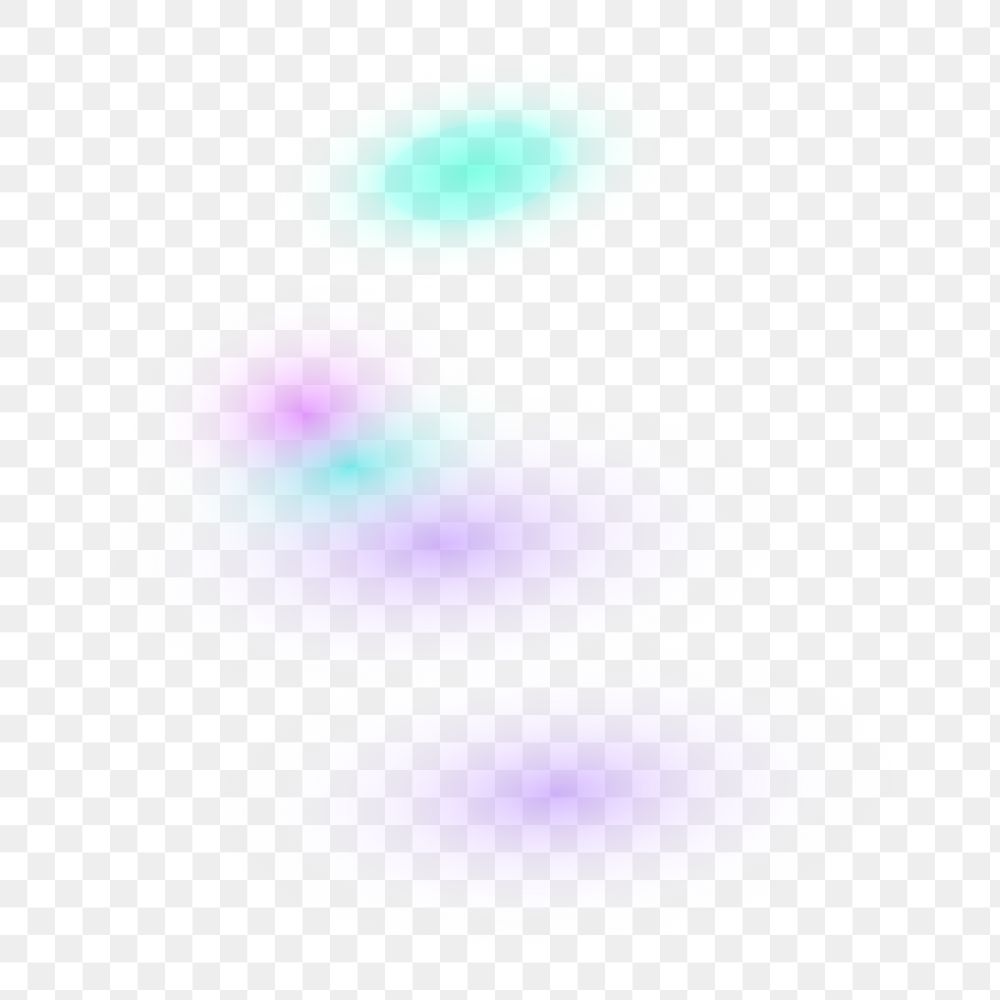 Abstract shape png gradient sticker, | Premium PNG - rawpixel