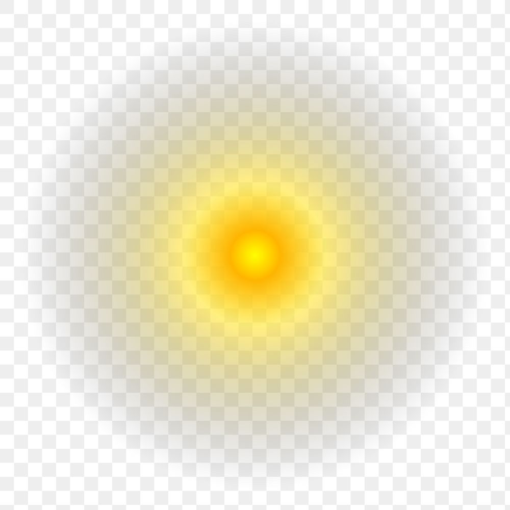 Yellow light png effect sticker, | Premium PNG - rawpixel