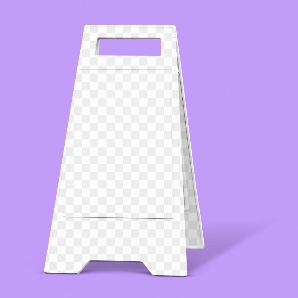 A-frame sign png transparent mockup | Premium PNG - rawpixel