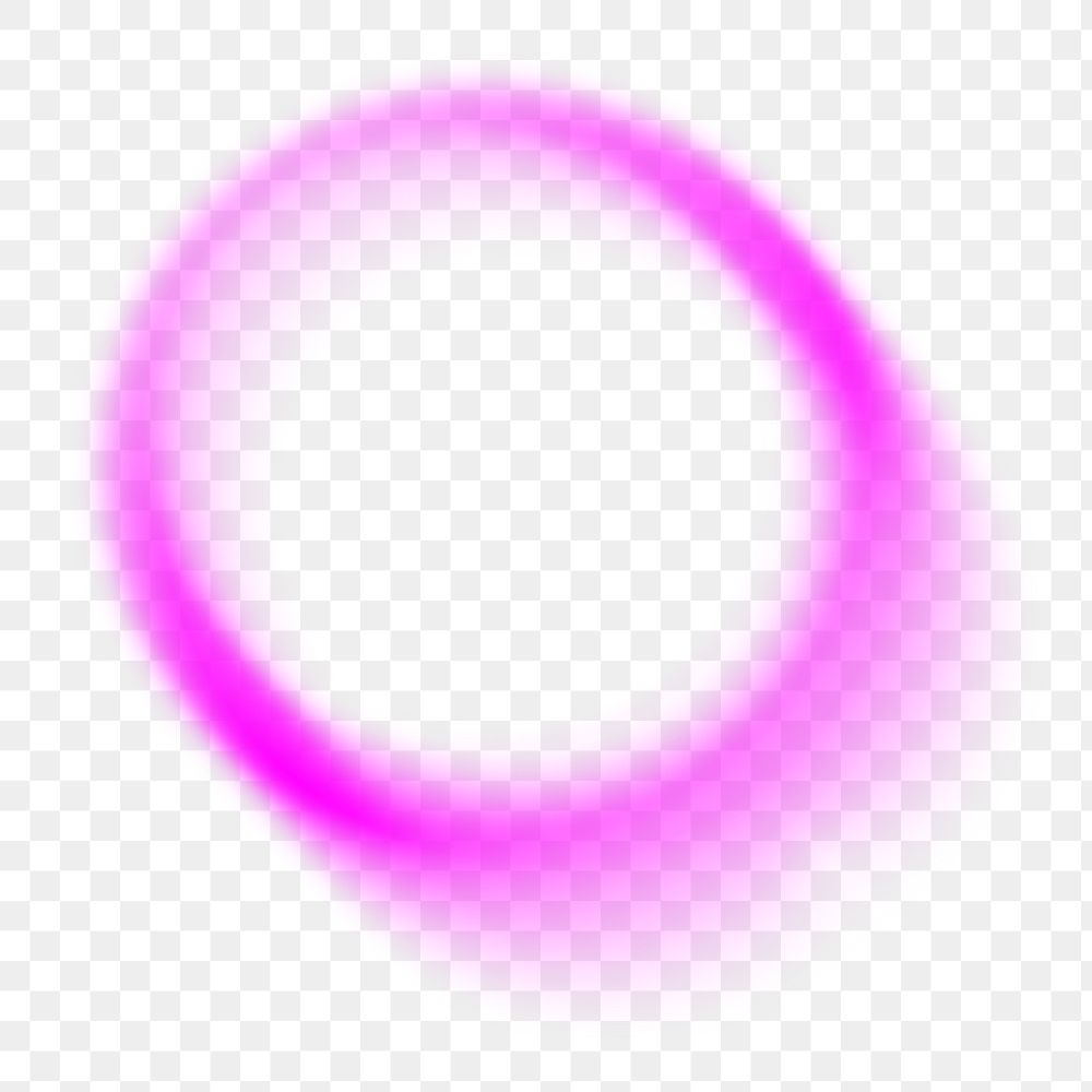 Neon pink aura png frame, | Premium PNG - rawpixel