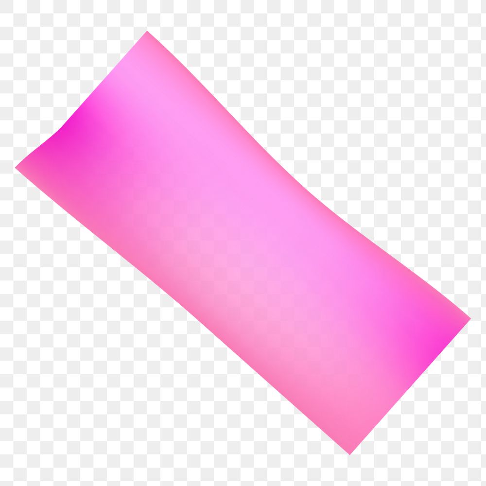Pink rectangle png shape sticker | Premium PNG - rawpixel