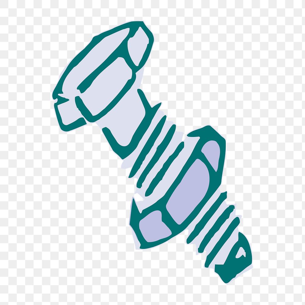 PNG Screw clipart, transparent background. | Free PNG - rawpixel