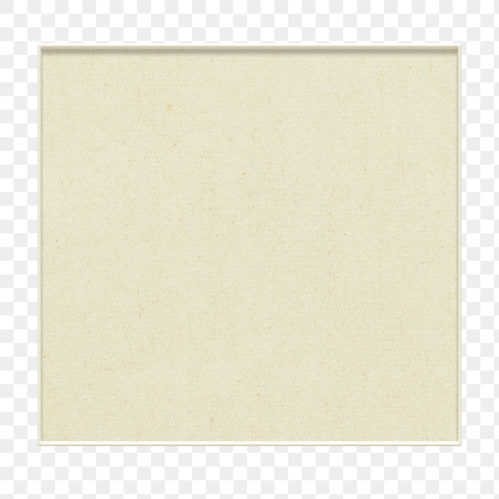 Beige frame png, transparent background | Premium PNG - rawpixel