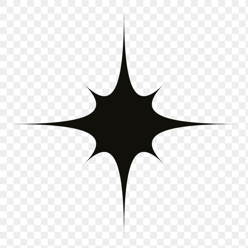 Sparkle shape png, transparent background | Premium Icons - rawpixel