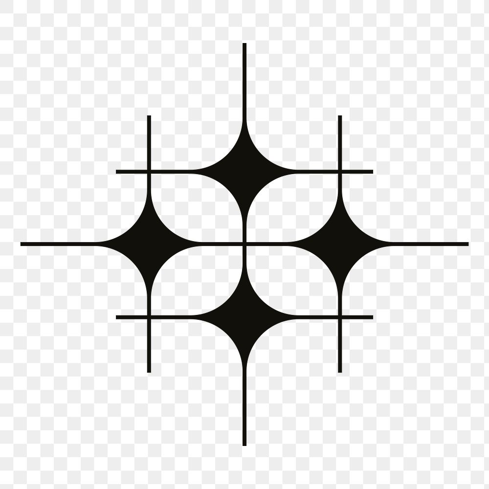 Sparkle shape png, transparent background | Premium PNG - rawpixel