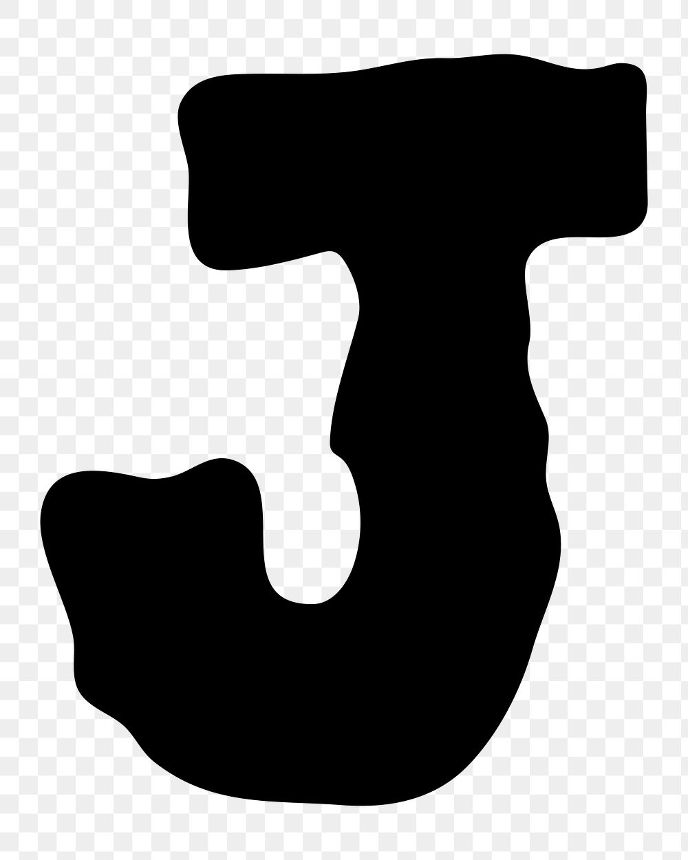 J letter png, distorted English | Premium PNG - rawpixel