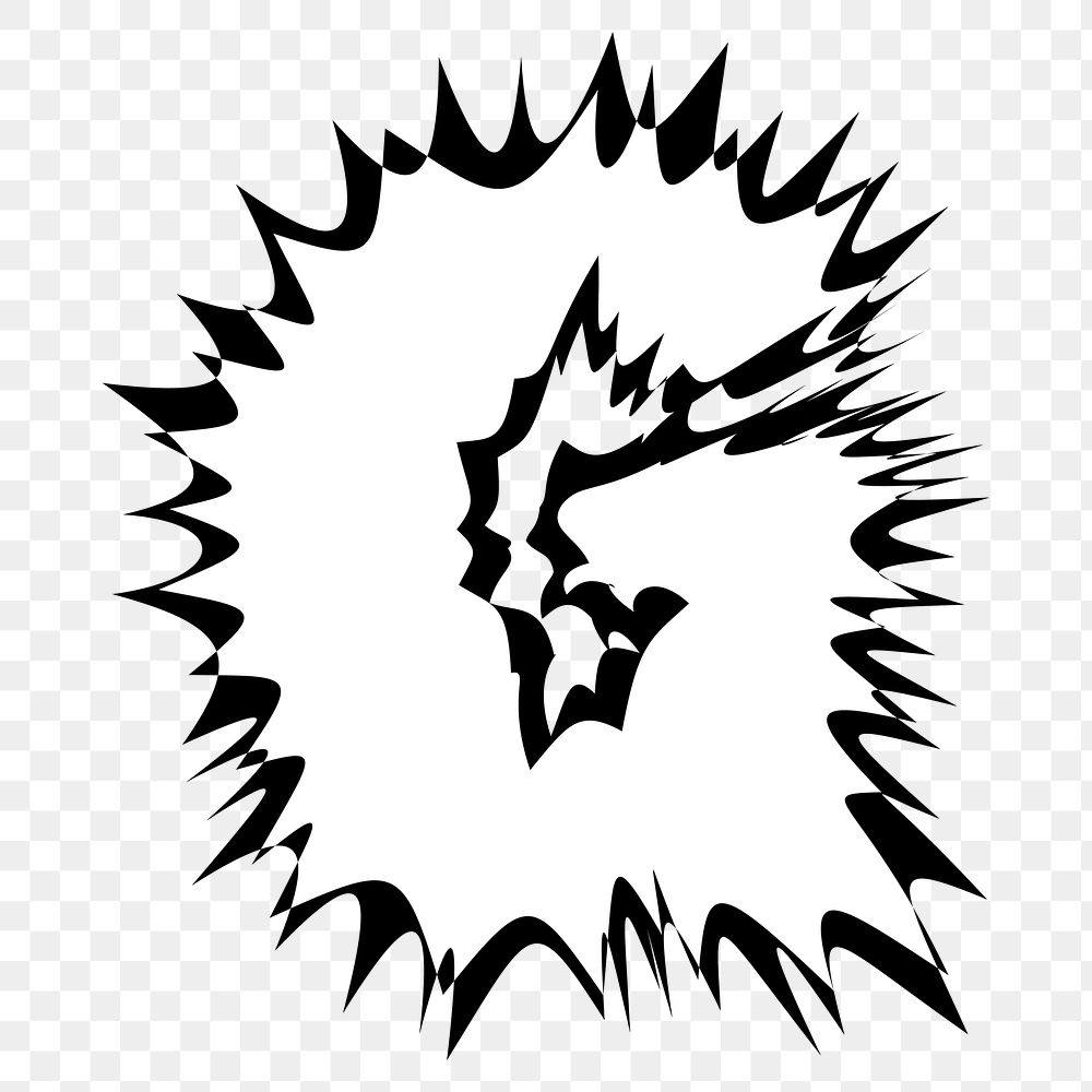 G letter png, white abstract | Free PNG - rawpixel