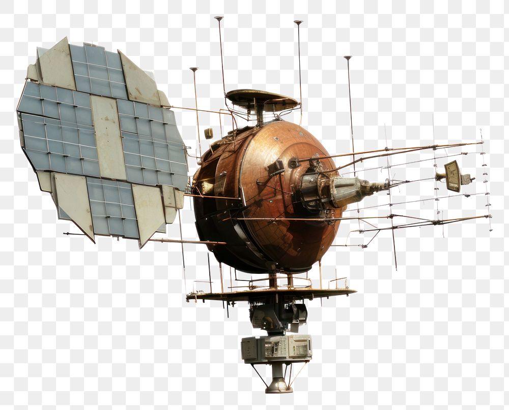 PNG BioSatellite satellite aircraft vehicle. | Premium PNG - rawpixel