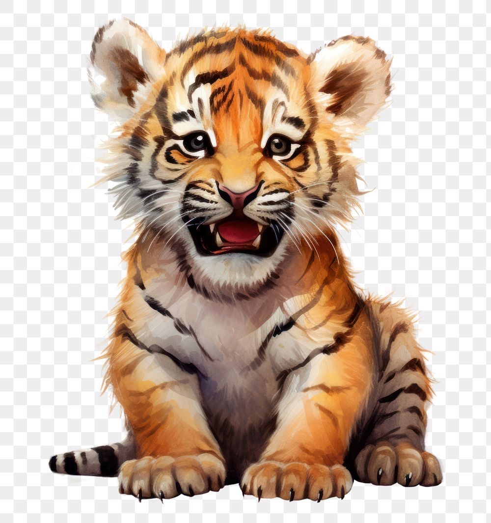 PNG Tiger wildlife animal mammal. | Premium PNG - rawpixel