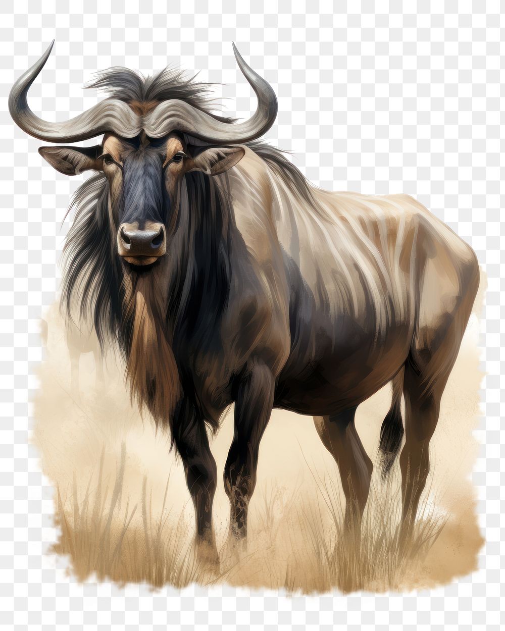 Livestock wildlife buffalo mammal. | Free PNG - rawpixel