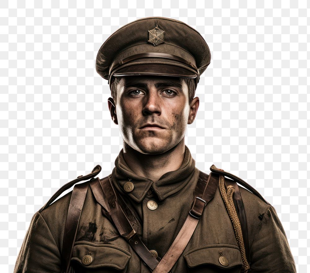 PNG Portrait military soldier adult | Premium PNG - rawpixel