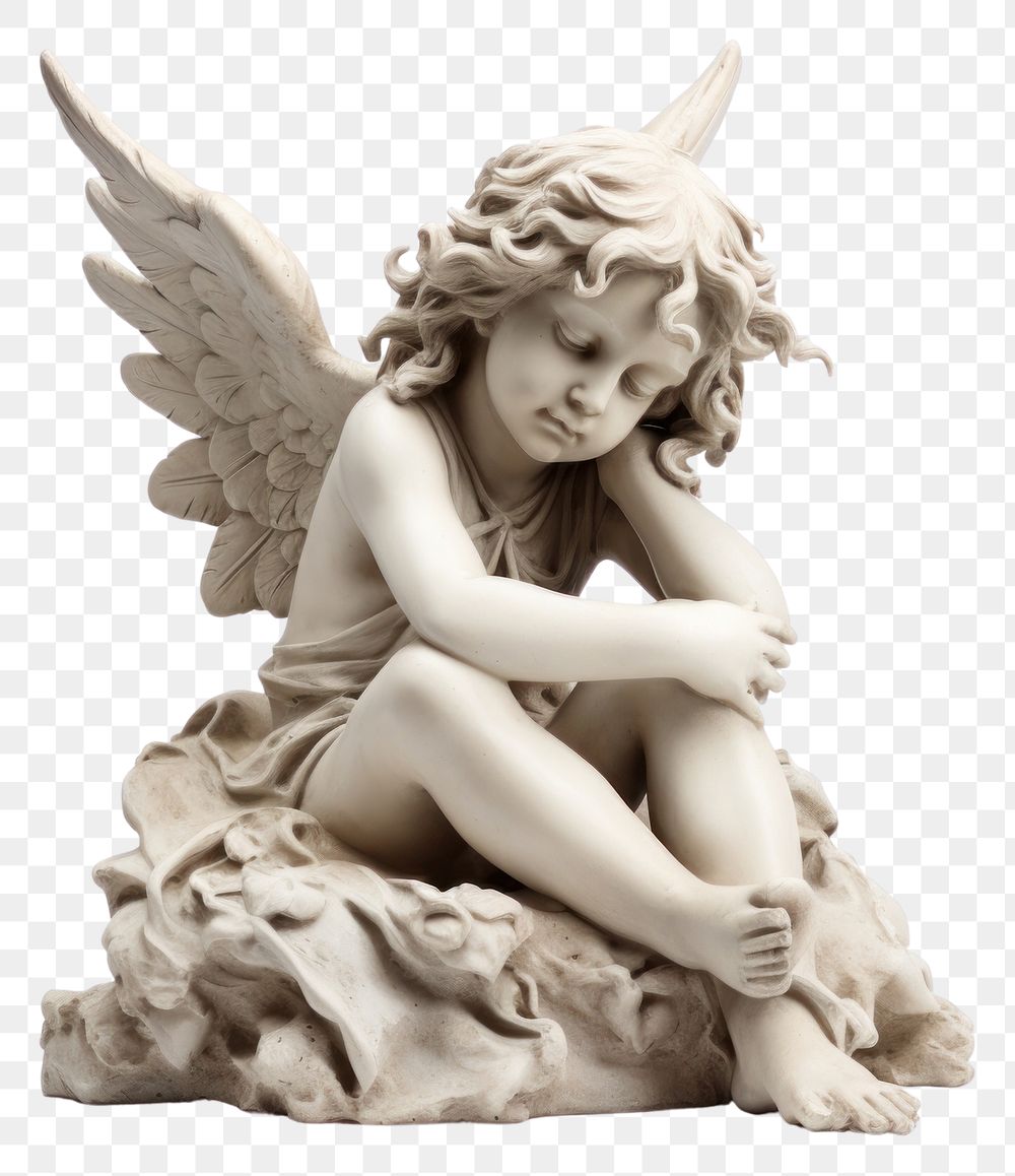 PNG Angel representation contemplation spirituality. | Premium PNG ...