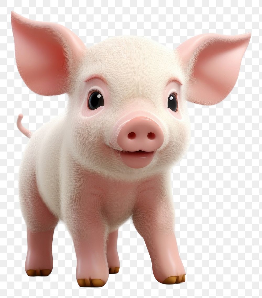 PNG Pig cartoon animal mammal. | Premium PNG - rawpixel