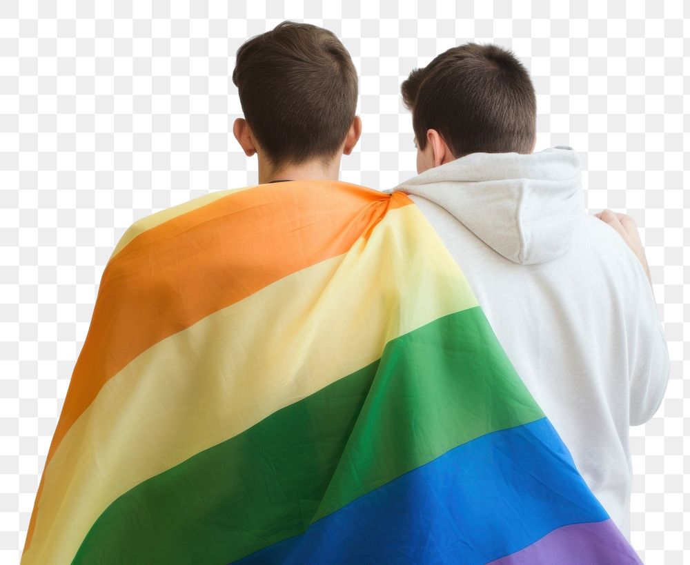 PNG Back flag togetherness affectionate. | Premium PNG - rawpixel