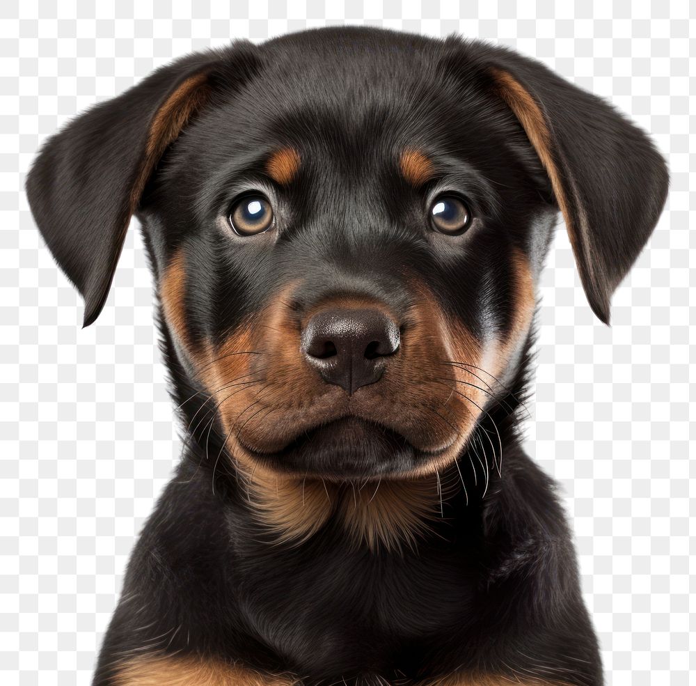 PNG Puppy rottweiler mammal animal. | Free PNG - rawpixel