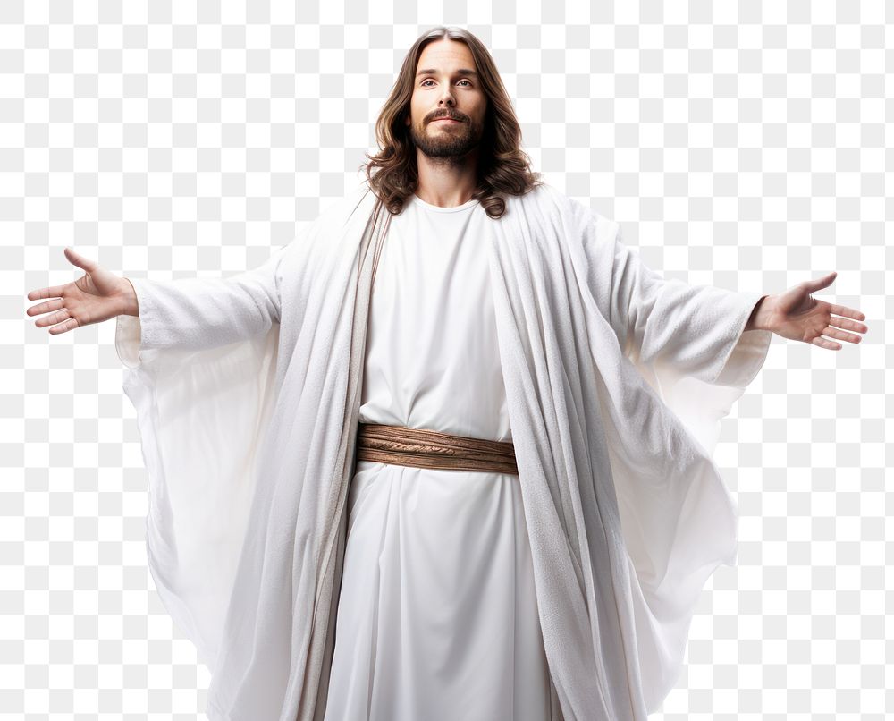 PNG Adult white robe | Premium PNG - rawpixel