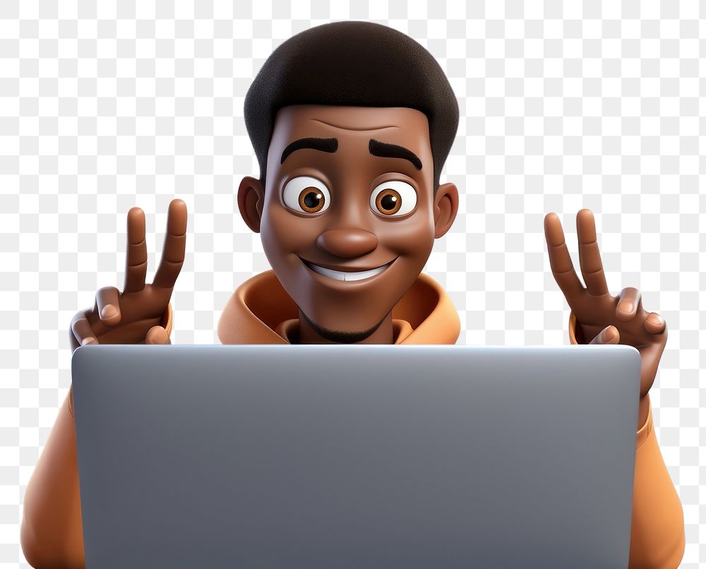 PNG Cartoon laptop computer portability. | Premium PNG - rawpixel