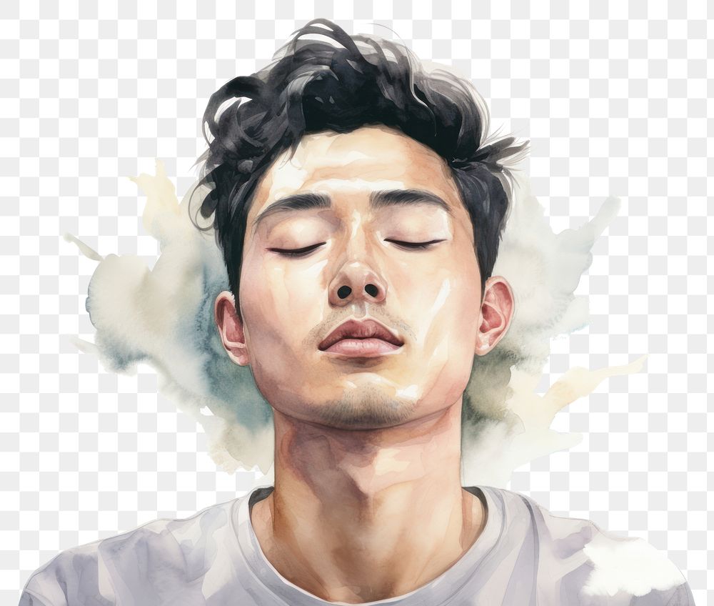 PNG Portrait adult contemplation photography. | Free PNG - rawpixel