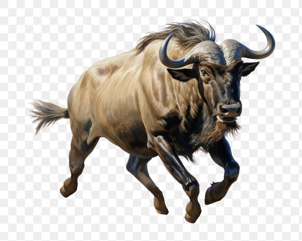 Livestock wildlife buffalo animal. AI | Free PNG - rawpixel