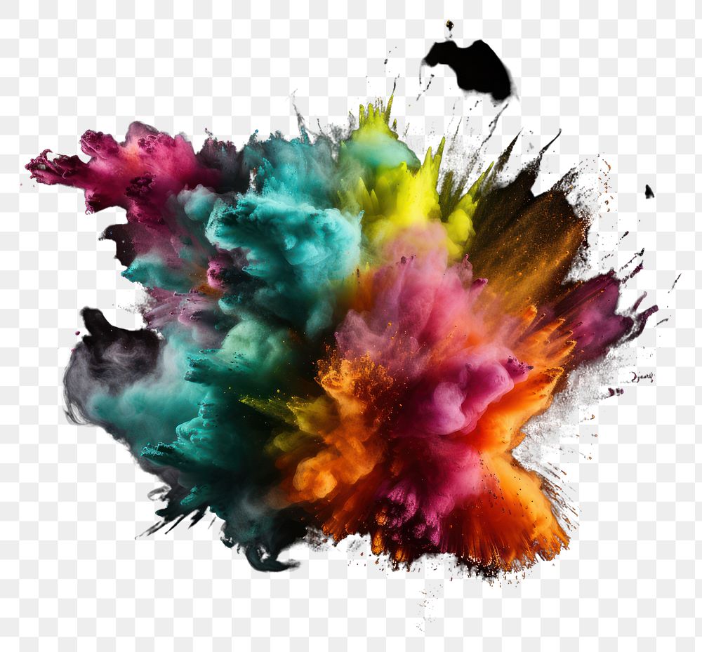PNG Painting creativity splattered exploding | Free PNG - rawpixel