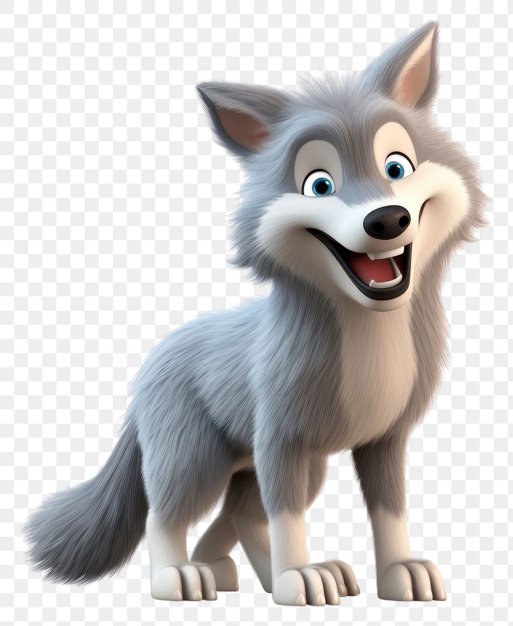 PNG Cartoon mammal animal wolf. | Free PNG - rawpixel