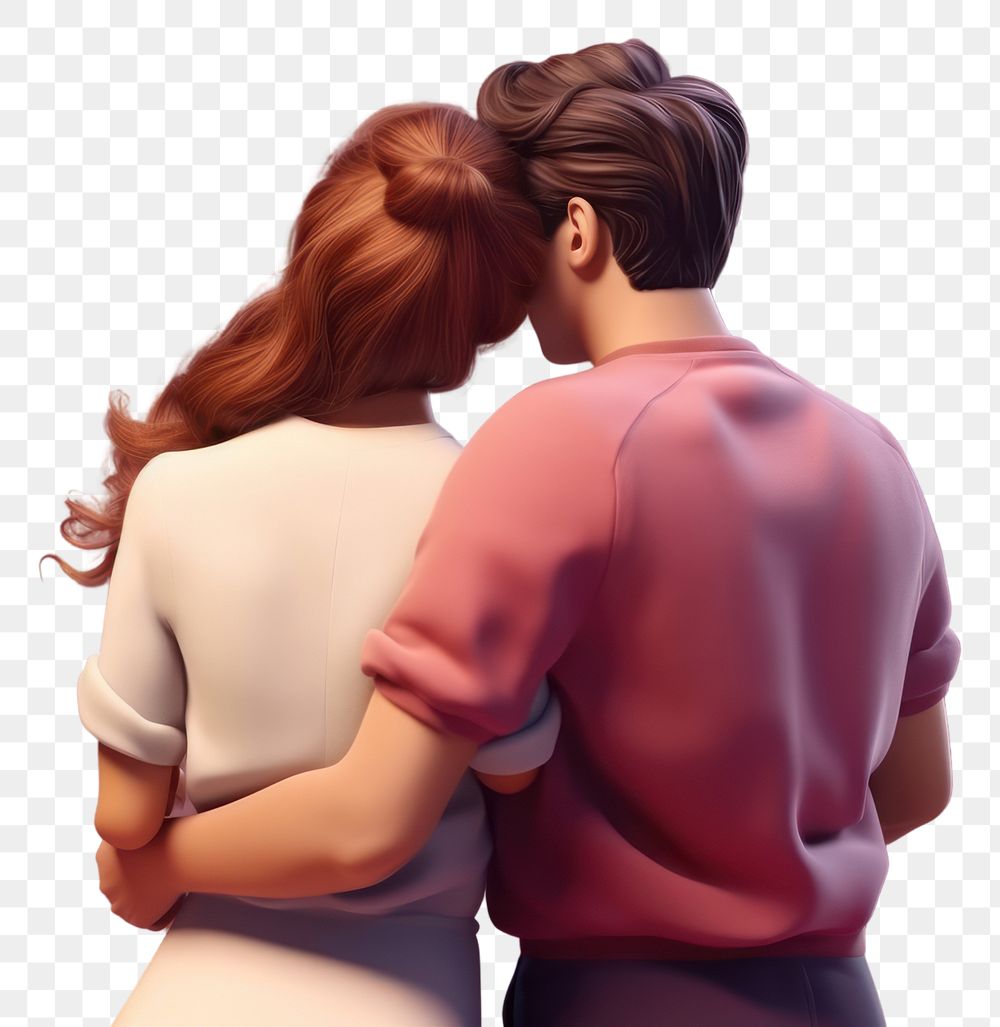 PNG Cartoon adult woman men. | Premium PNG - rawpixel