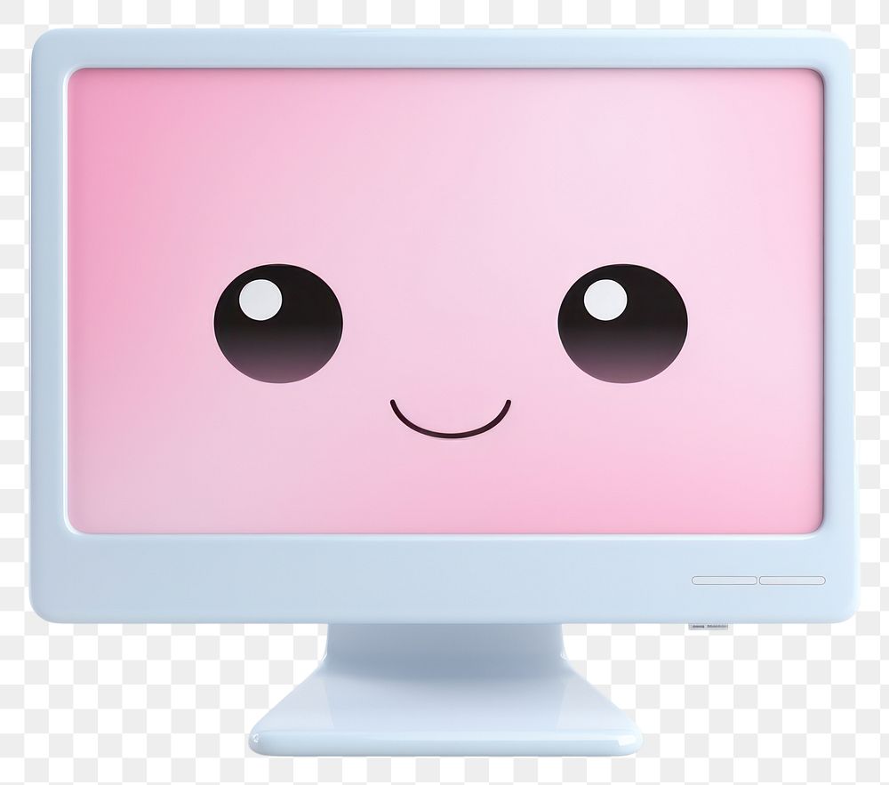 PNG Cute Computer Moniter computer | Premium PNG - rawpixel
